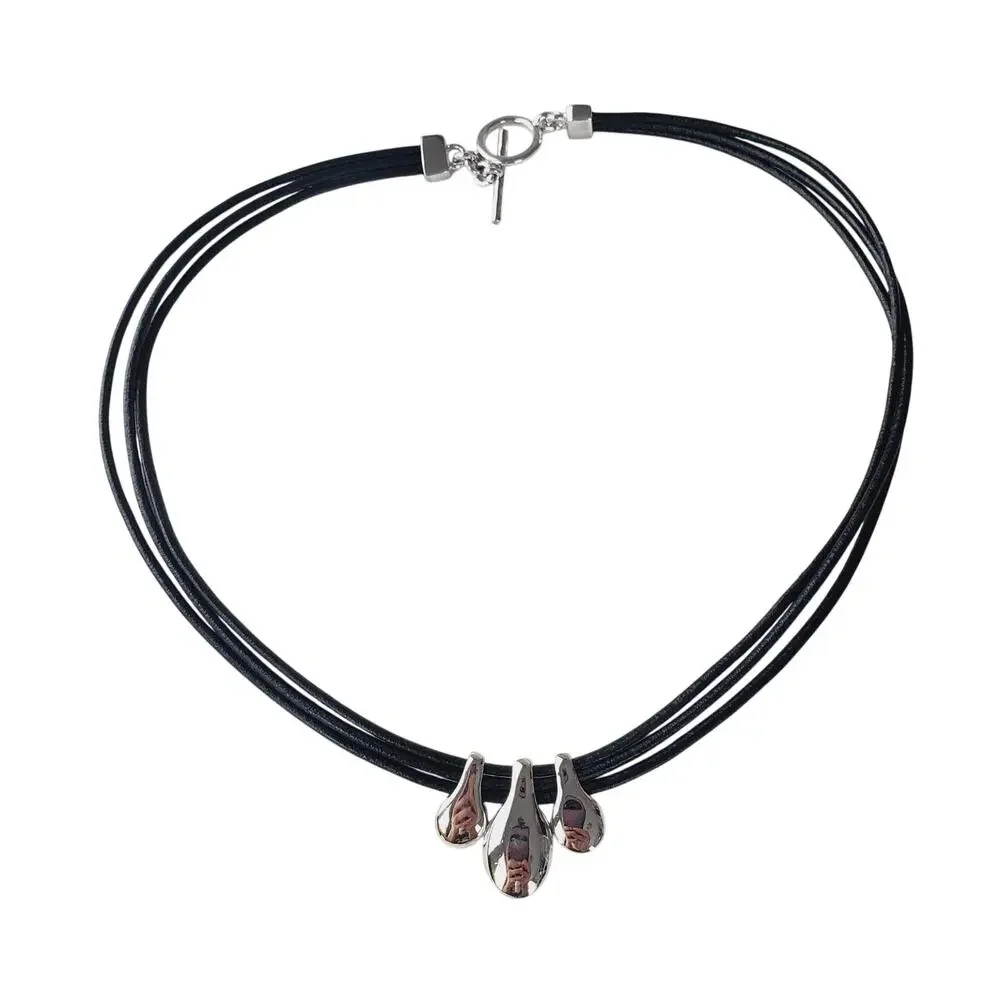 Lauren Ralph Lauren | Jewelry | Ralph Lauren Rll Black Triple Leather ...
